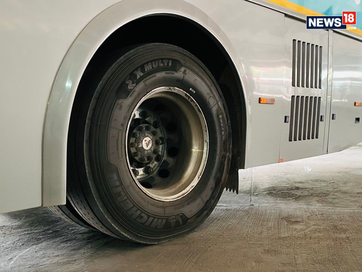 IN PICS: NueGo Electric Bus with All-Women Crew - News18