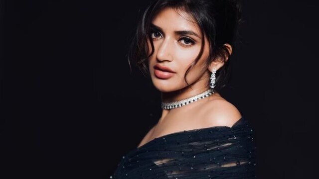Actress Sreeleela Looks Stunning In This Black Off-Shoulder Dress ...