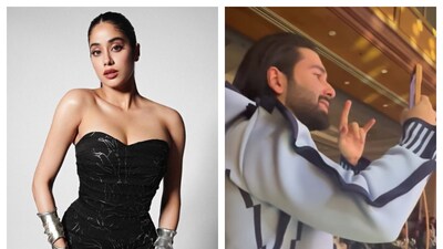 Janhvi Kapoor Walks The Ramp As BFF Orhan Awatramani AKA Orry Cheers On ...