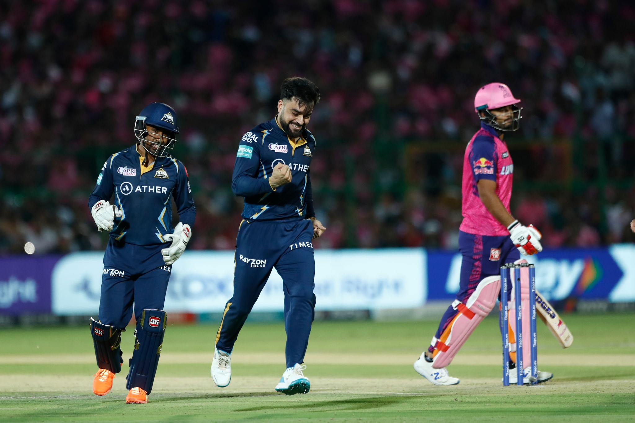 IPL 2023, RR vs GT in Photos: Rashid Khan Shines as Gujarat Titans ...
