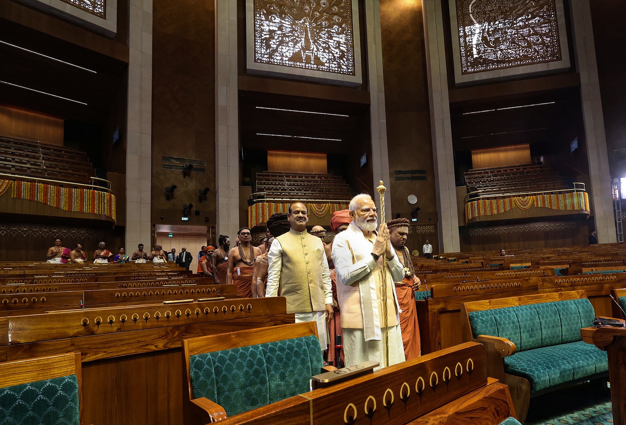 PM Modi Inaugurates New Parliament Building | Glimpses of India's New ...