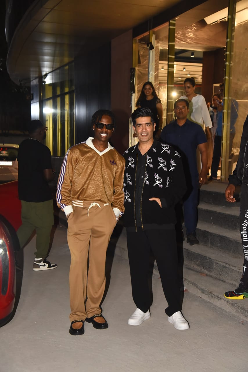 Calm Down Singer Rema Looks Dapper As He Visits Manish Malhotra In ...