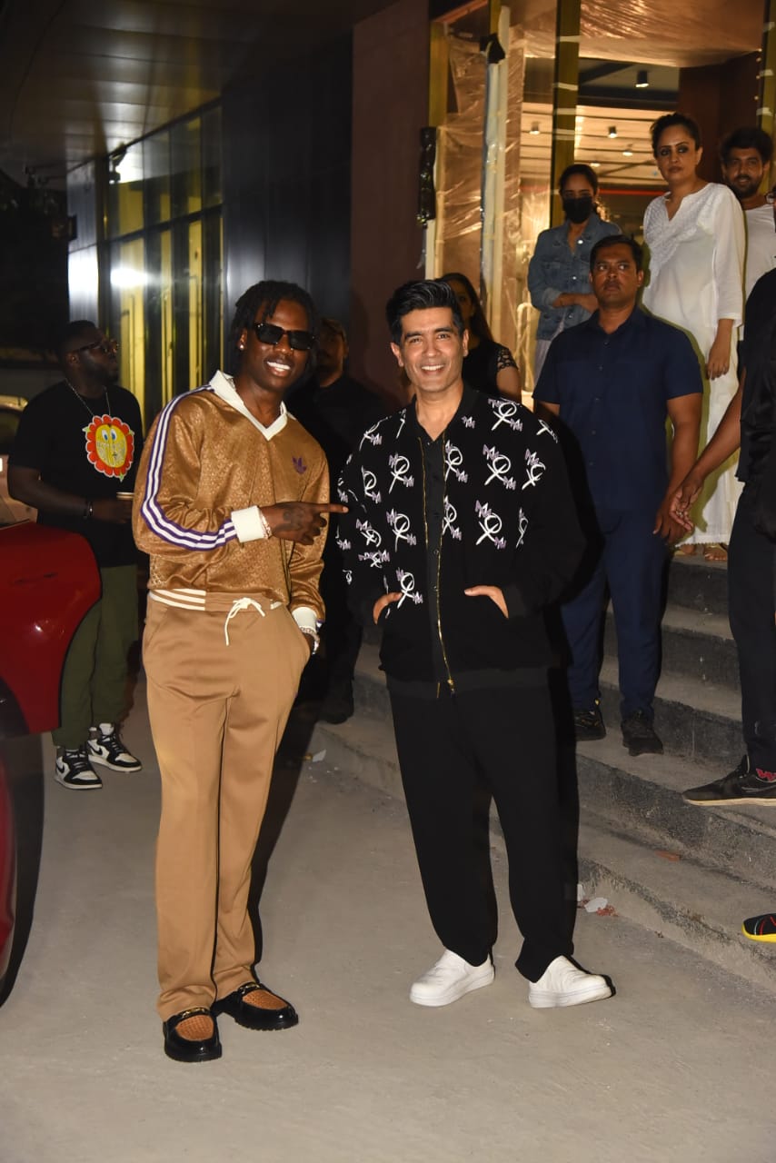 Calm Down Singer Rema Looks Dapper As He Visits Manish Malhotra In ...