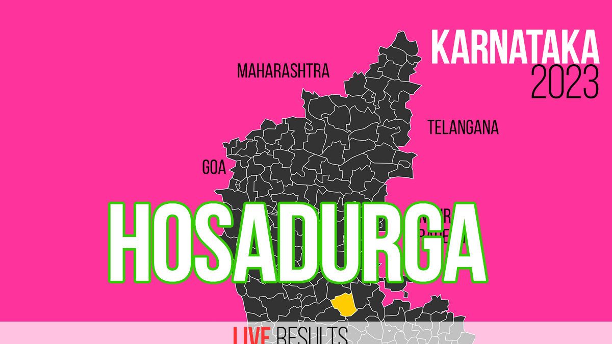 Hosadurga Election Result 2023 LIVE Updates and Highlights: B G ...