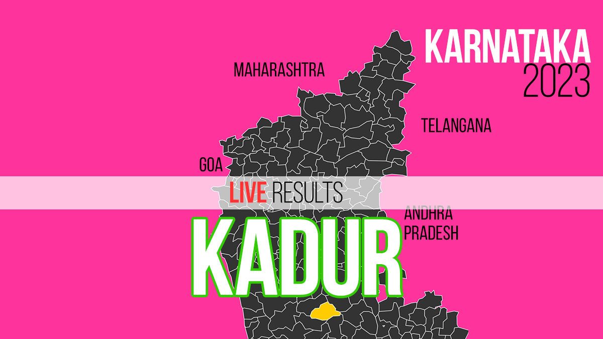 Kadur Election Result 2023 LIVE Updates and Highlights: K S Anand Of ...