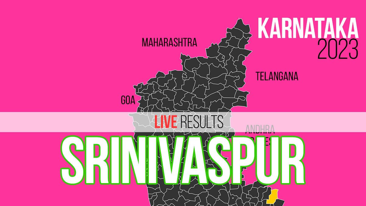 Srinivaspur Election Result 2023 LIVE Updates and Highlights: G K ...