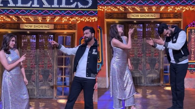 Sara Ali Khan KICKS Vicky Kaushal After He Chooses To Romance a Cow ...