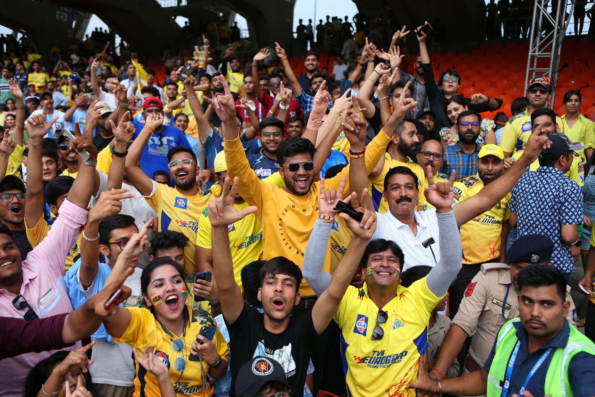 IPL 2023 in Photos: Chennai Super Kings vs Gujarat Titans Final Moved to Reserved Day Due to ...