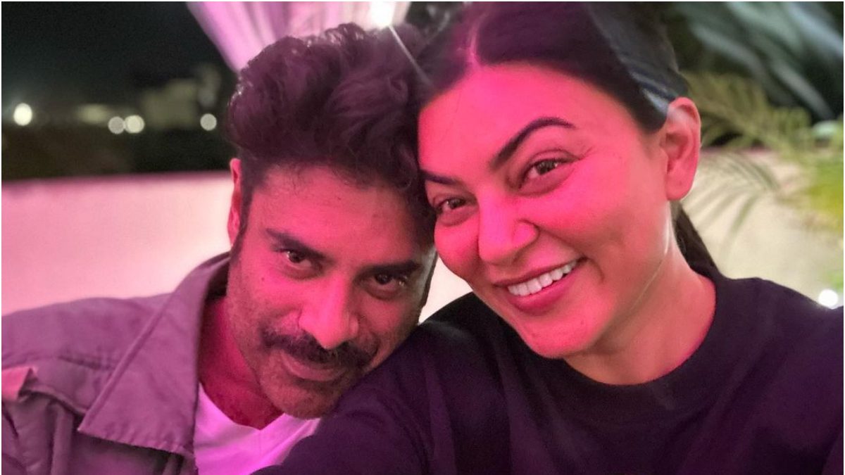Sikander Kher Shares A BTS Pic With Sushmita Sen From Aarya 3 Set; Says ...