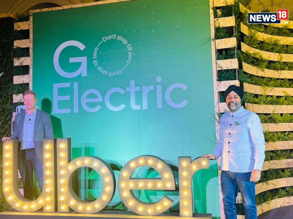 IN PICS: Uber Green Service Unveiled in India - News18
