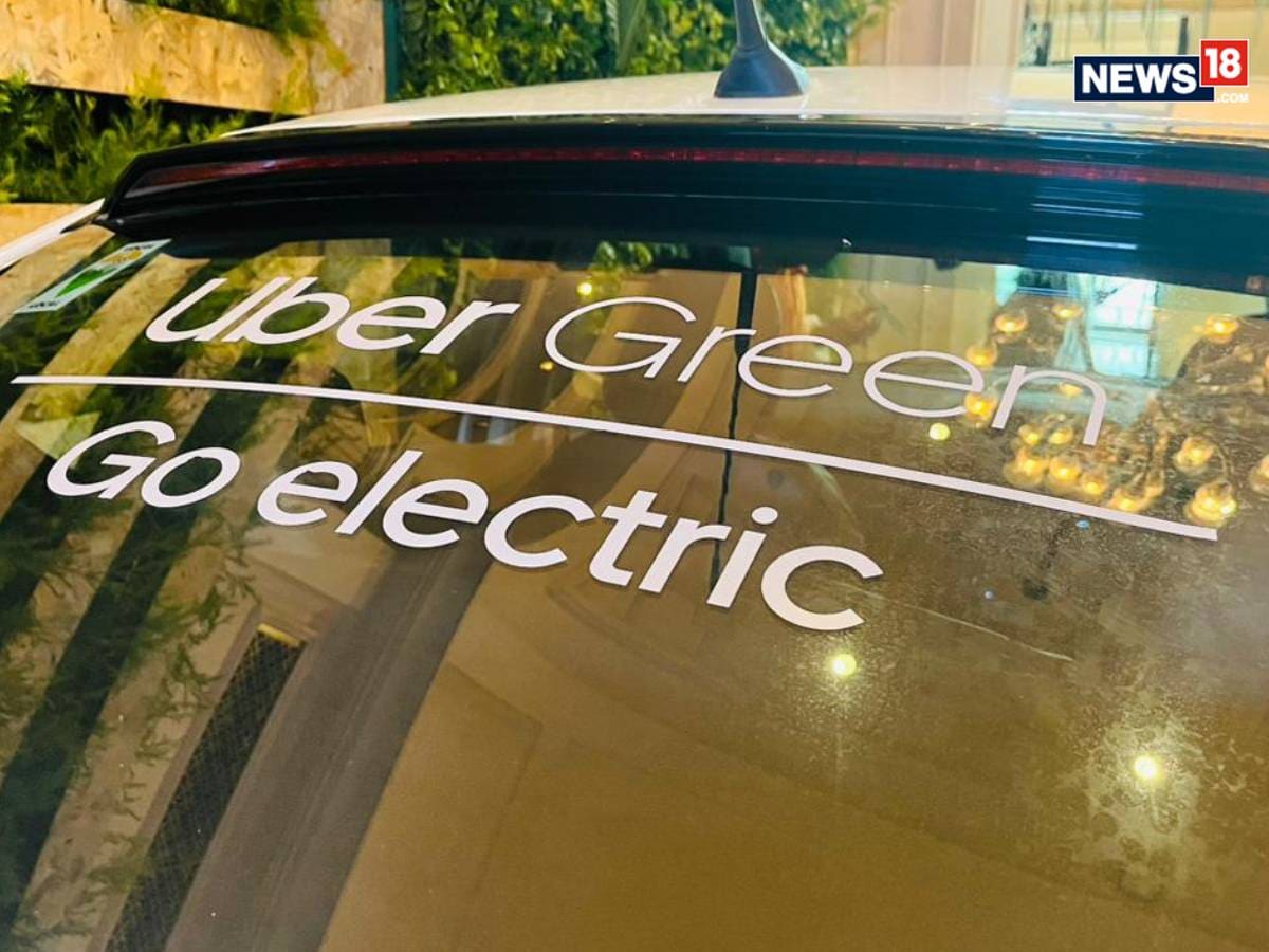 IN PICS: Uber Green Service Unveiled in India - News18