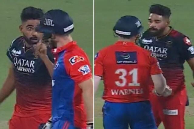 Mohammed Siraj's Aggressive Show Against Phil Salt in RCB vs DC Gets ...