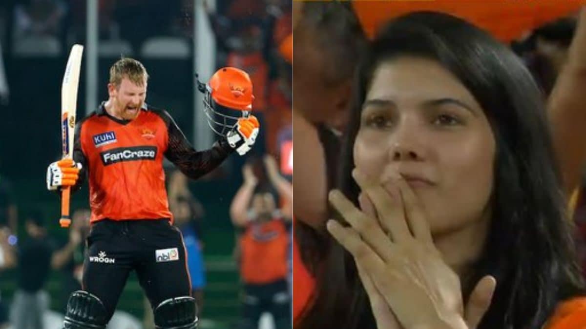 Kaviya Maran's Happy Face After Heinrich Klaasen's 100 in SRH vs RCB ...