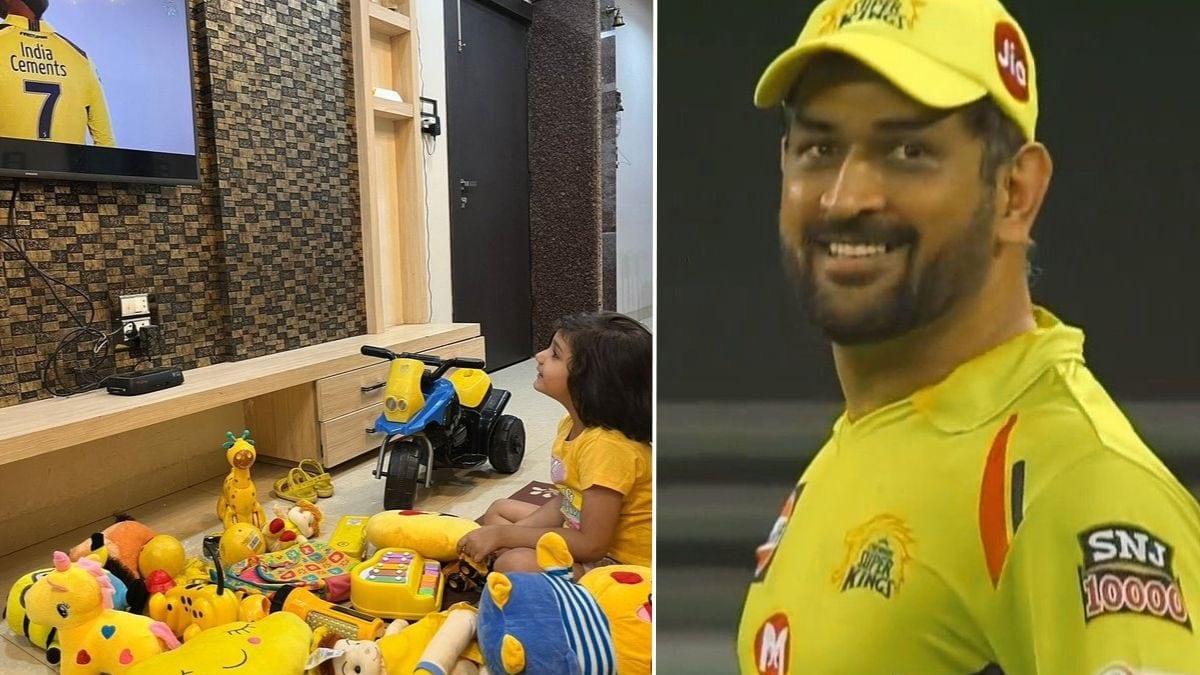 Cute CSK Fan Collecting 'Yellow' Toys to Anticipate Thala's Win Shows ...