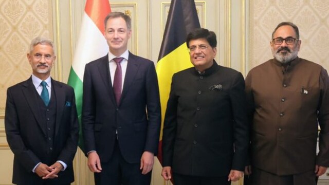 Indian Delegation Meets Belgium PM, European Commission Prez Ahead of India-EU Trade Talks ...