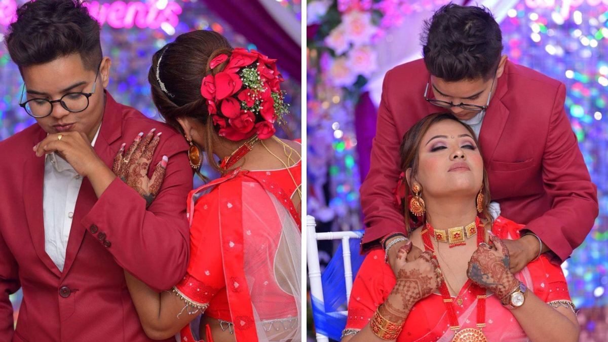 Love In The Time Of Sc Verdict Guwahati Woman Gets Engaged To Same Sex Partner Pictures Go