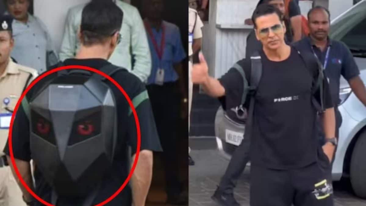 Noticed Akshay Kumar's Funky Bag Here? Well, It Costs Rs 35,000 ...