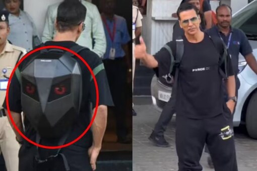 Noticed Akshay Kumar's Funky Bag Here? Well, It Costs Rs 35,000 - News18