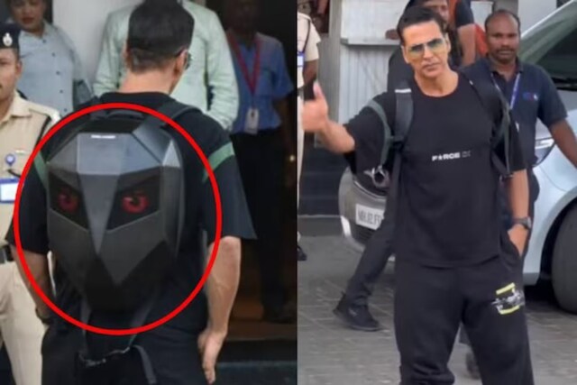 Noticed Akshay Kumar's Funky Bag Here? Well, It Costs Rs 35,000 - News18