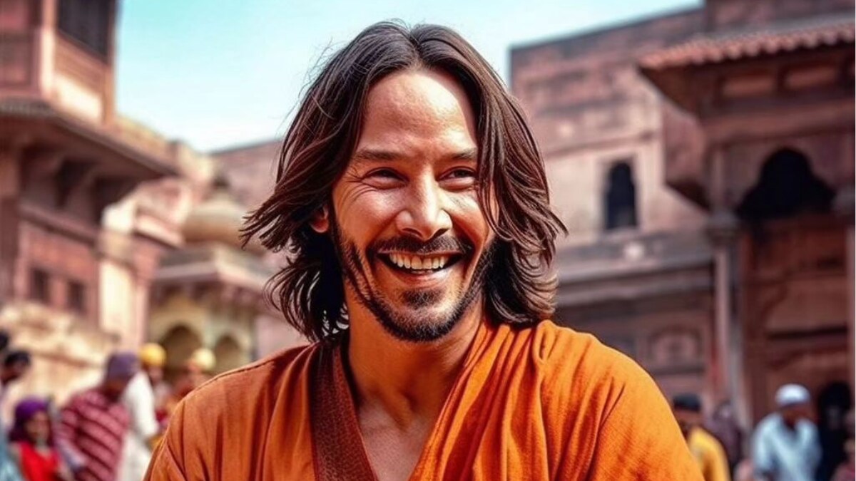 AI Transforms Tom Cruise, Brad Pitt And Keanu Reeves Into Indian Monks ...
