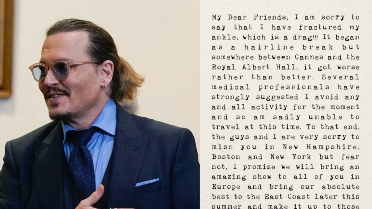 Johnny Depp's Ankle Injury Puts Hollywood Vampires Show On Hold ...