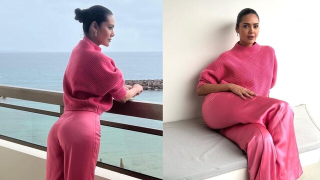 Esha Gupta Is Absolutely Winning the Fashion Game in an All-Pink Attire ...