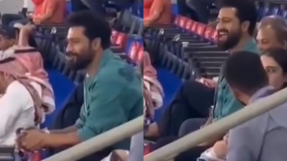 Vicky Kaushal Evokes Goosebumps as He Sings Vande Mataram With Fans In Narendra Modi Stadium ...