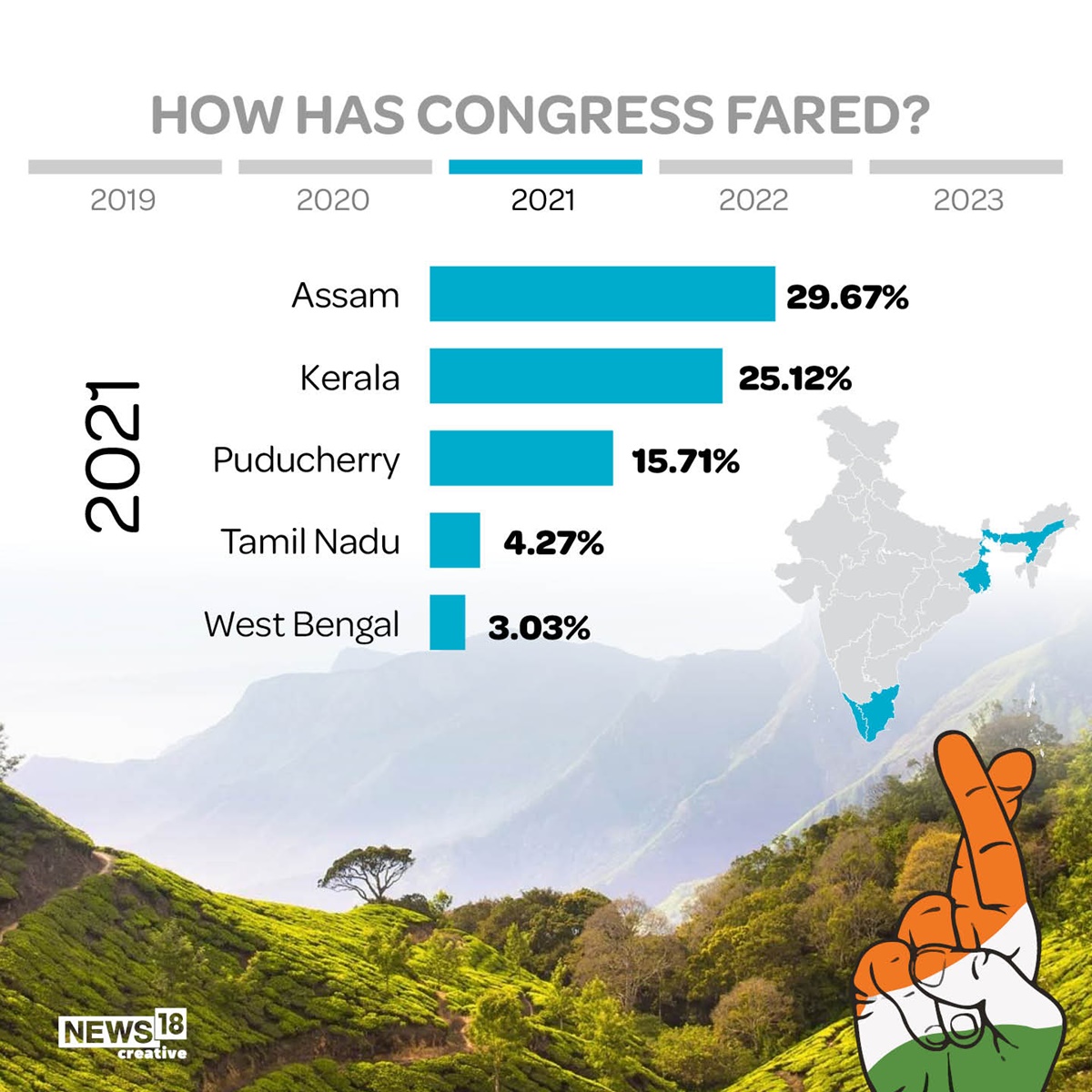 After Karnataka Win, A Look at How Congress Fared in Assembly Elections ...