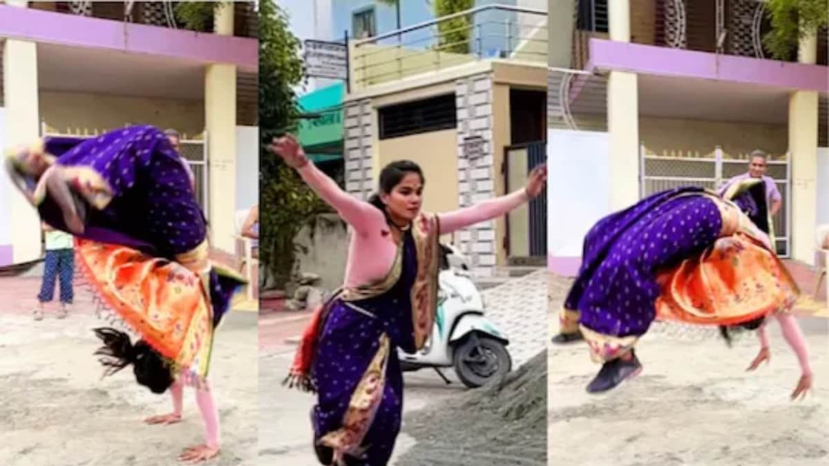 Watch: Girl Performs Fabulous Dance Stunt In Saree, Internet Reacts ...