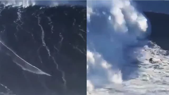 Watch: Man Surfs 115-Foot Wave Like A Pro, Twitter Is Awestruck - News18