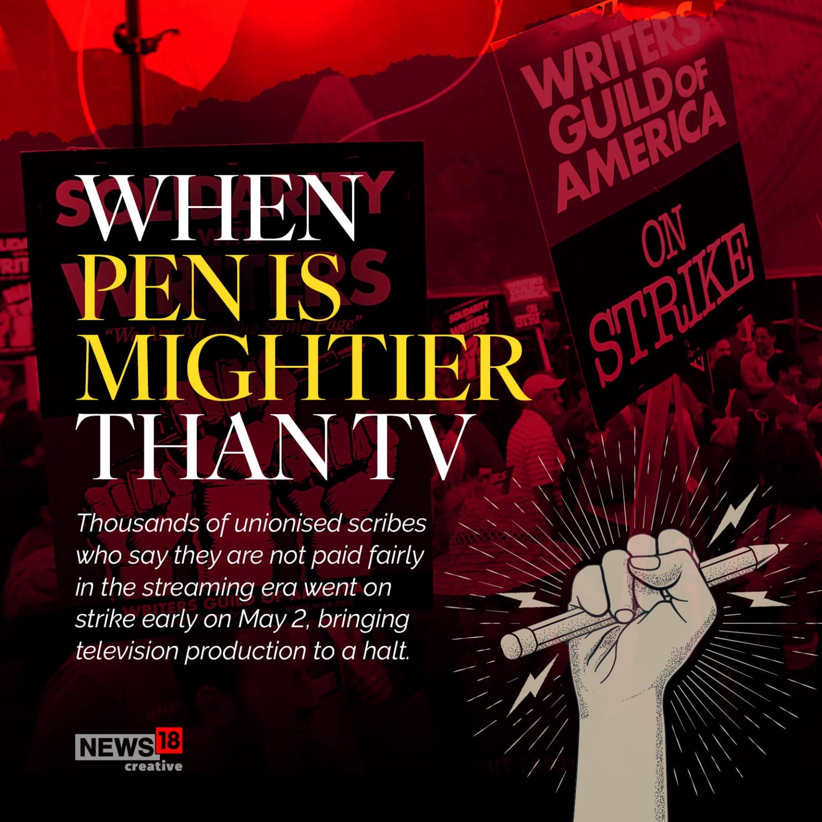 WGA Strike Explained: Stranger Things 5 to SNL, Hollywood Shows That ...