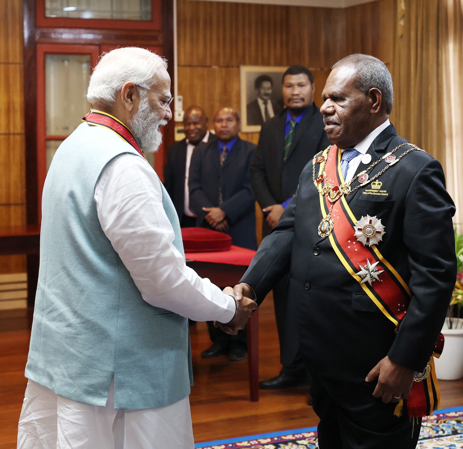 PM Modi Conferred with Papua New Guinea, Fiji's Highest Honour | In Pictures - News18