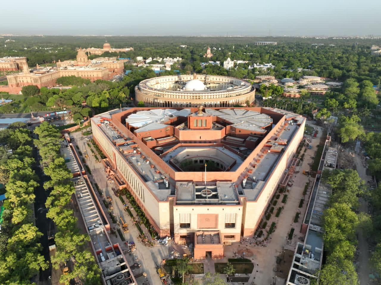 India Set To Get Its New Parliament Building Tomorrow | In Pics - News18