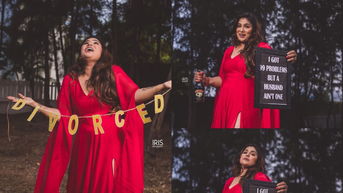 Desi Woman Celebrates Divorce With Viral Photoshoot: '99 Problems But ...