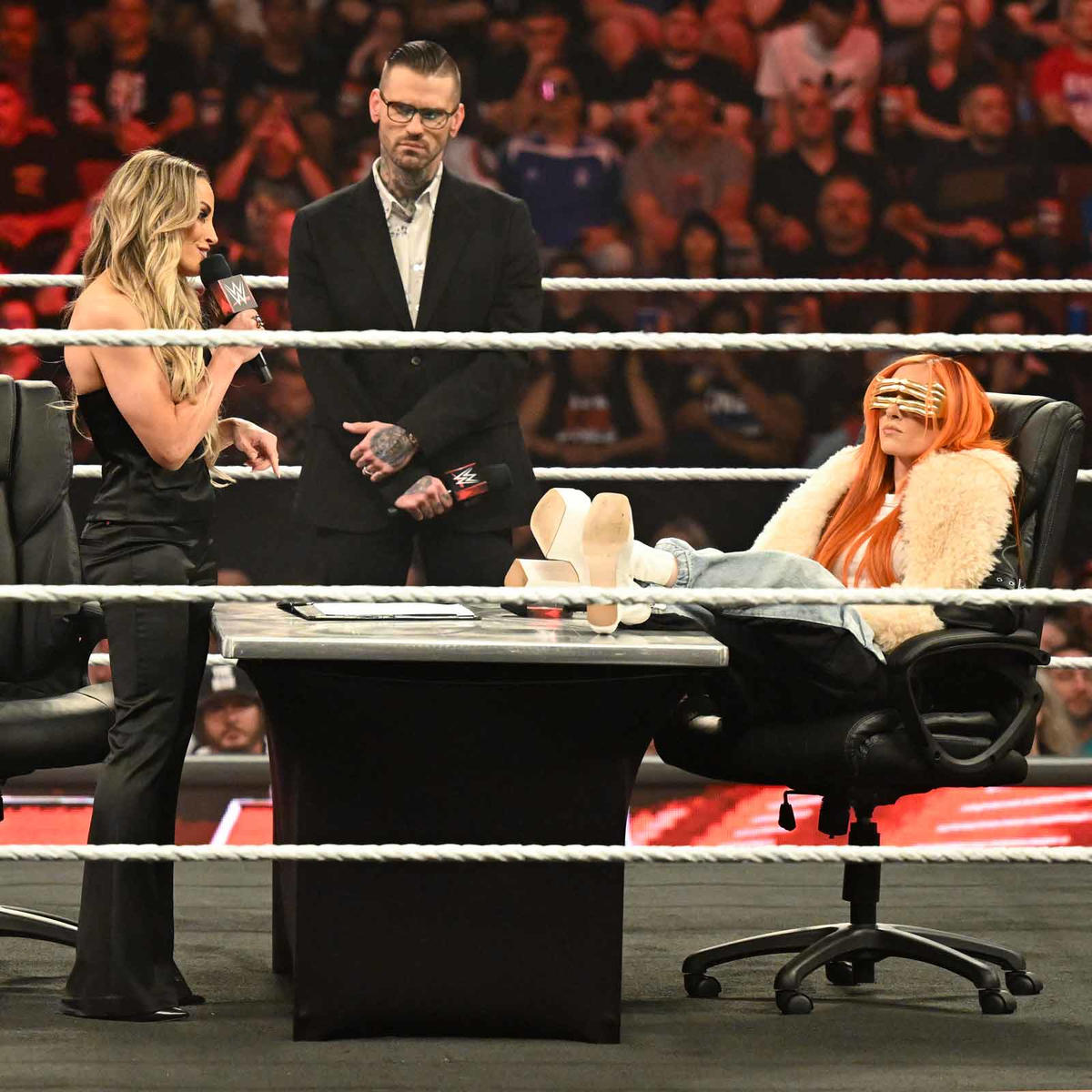 In Pictures, WWE RAW, 24 May: Brock Lesnar Assaults Cody Rhodes, Trish ...