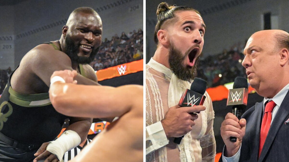 Omos's Clinical Chokebomb To Seth Rollins’ Triumph: Highlights of WWE ...