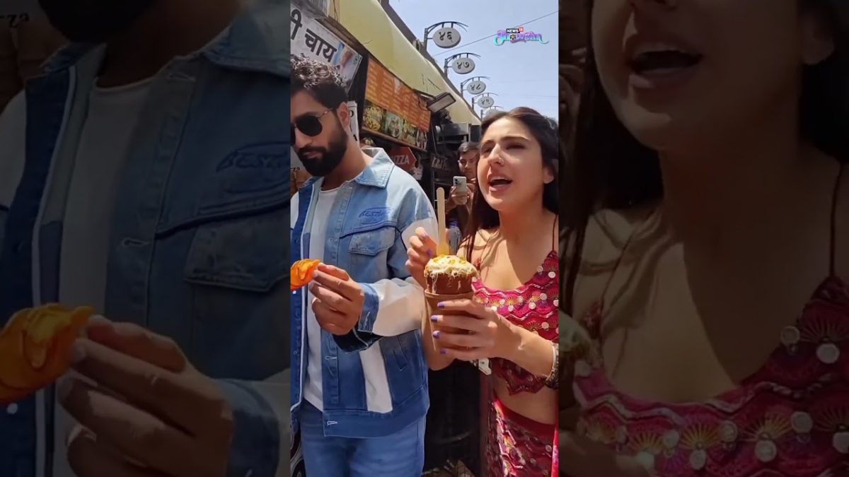 Watch: Vicky, Sara Enjoy Kulhad Pizza And Potato Twister In Indore | # ...