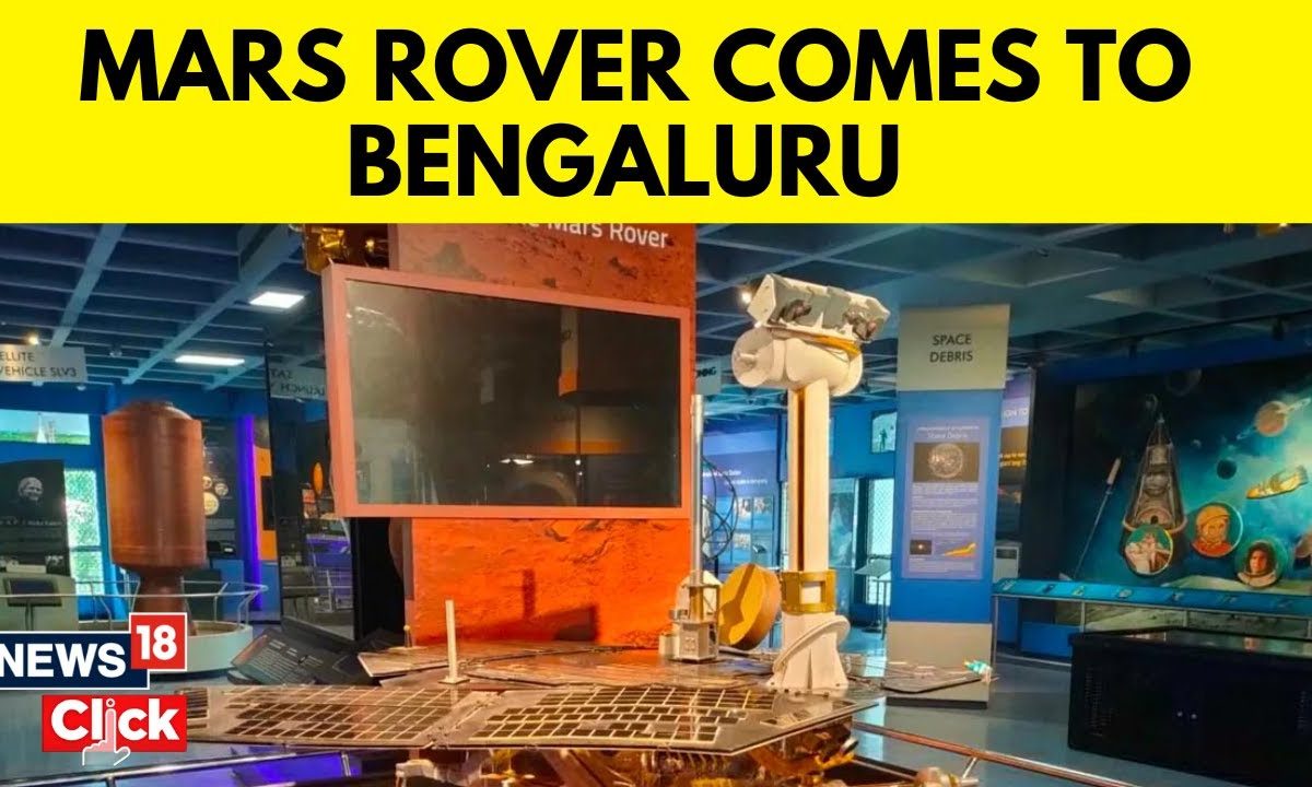 Bengaluru Museum Exhibits Full-Scale Replica Of Mars Rover Opportunity ...