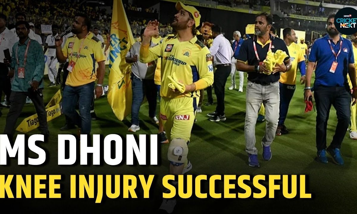 'MS Dhoni undergoes successful knee surgery': Reports | IPL 2023 ...