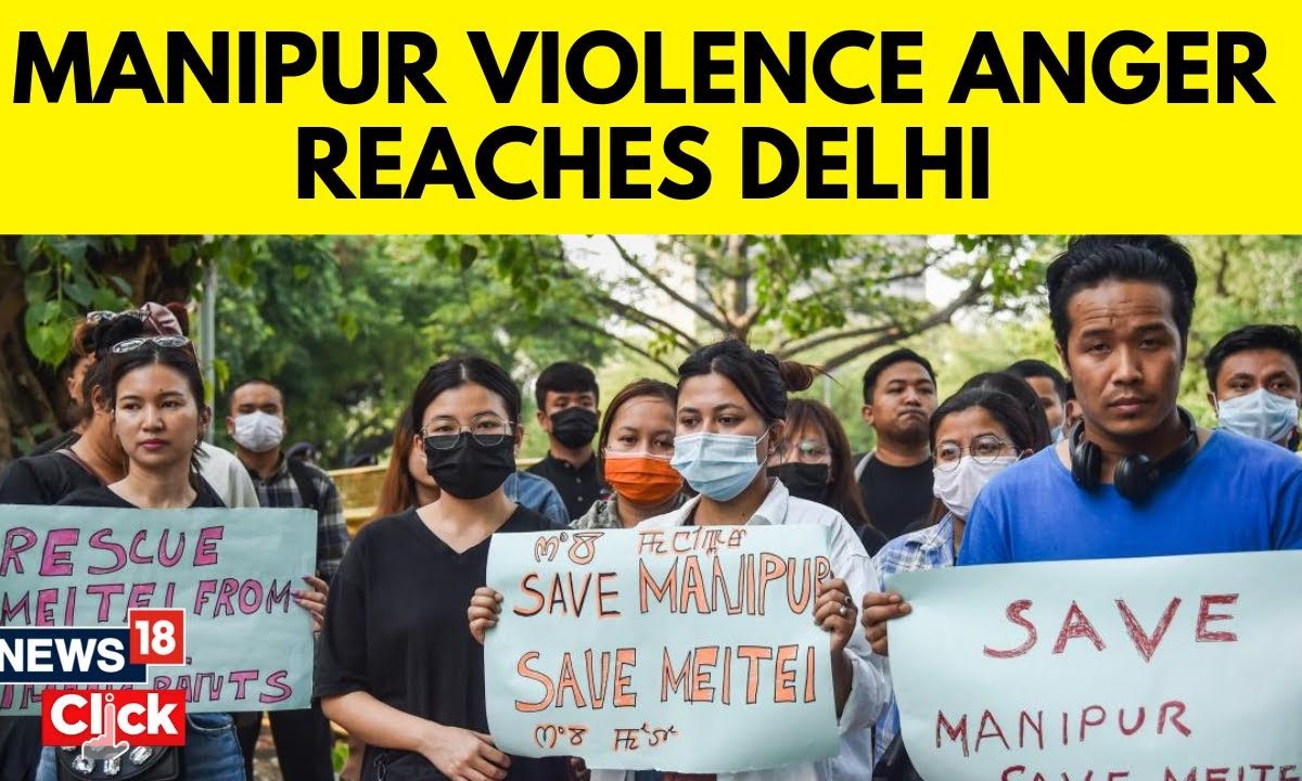 Manipur News | Manipur Agitation | Protesters Reach Amit Shah's ...