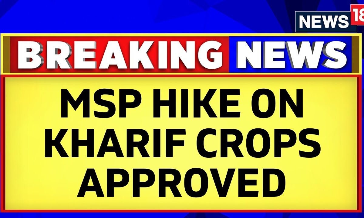 Piyush Goyal On Kharif Crops | Cabinet Briefing | Cabinet Approves MSP ... Piyush Goyal On Kharif Crops | Cabinet Briefing | Cabinet Approves MSP ...