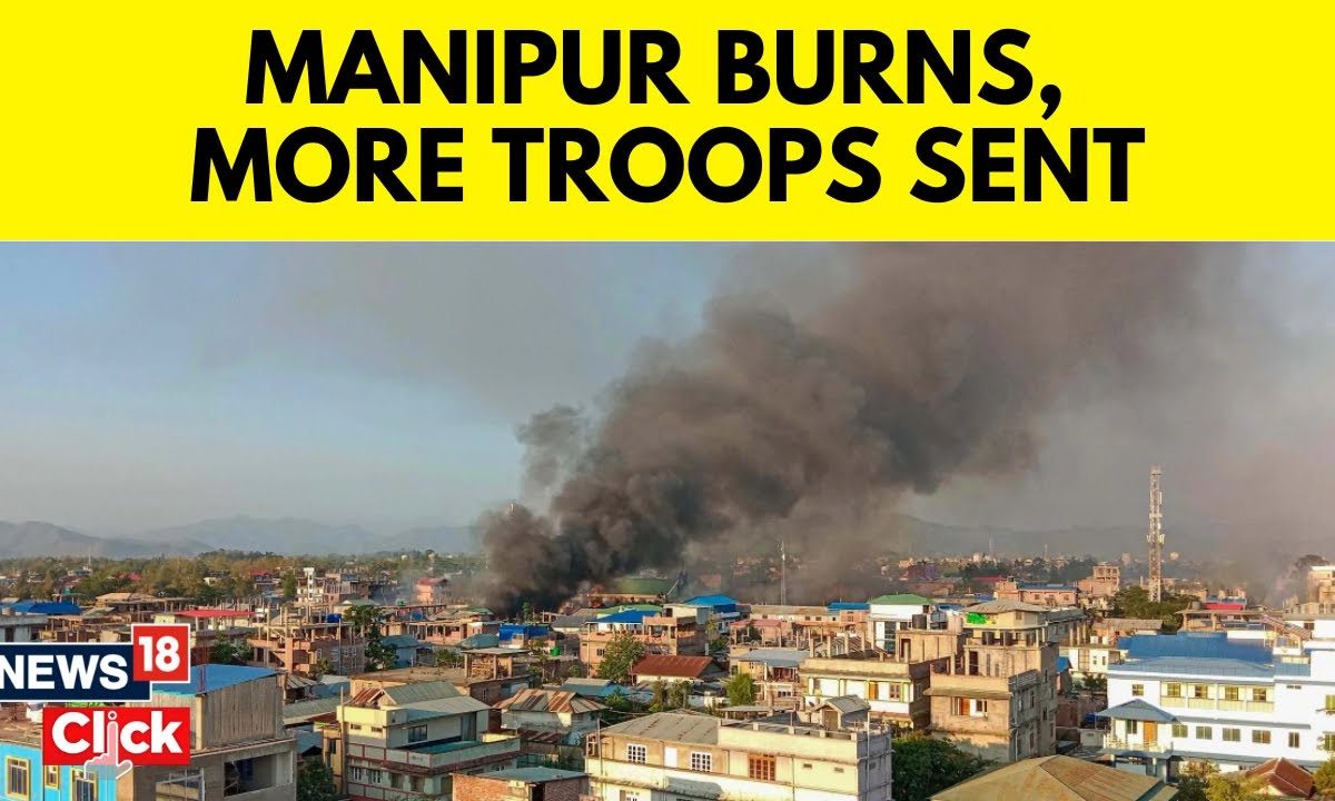 Manipur Violence | Women Protest In manipur Against The Violent ...