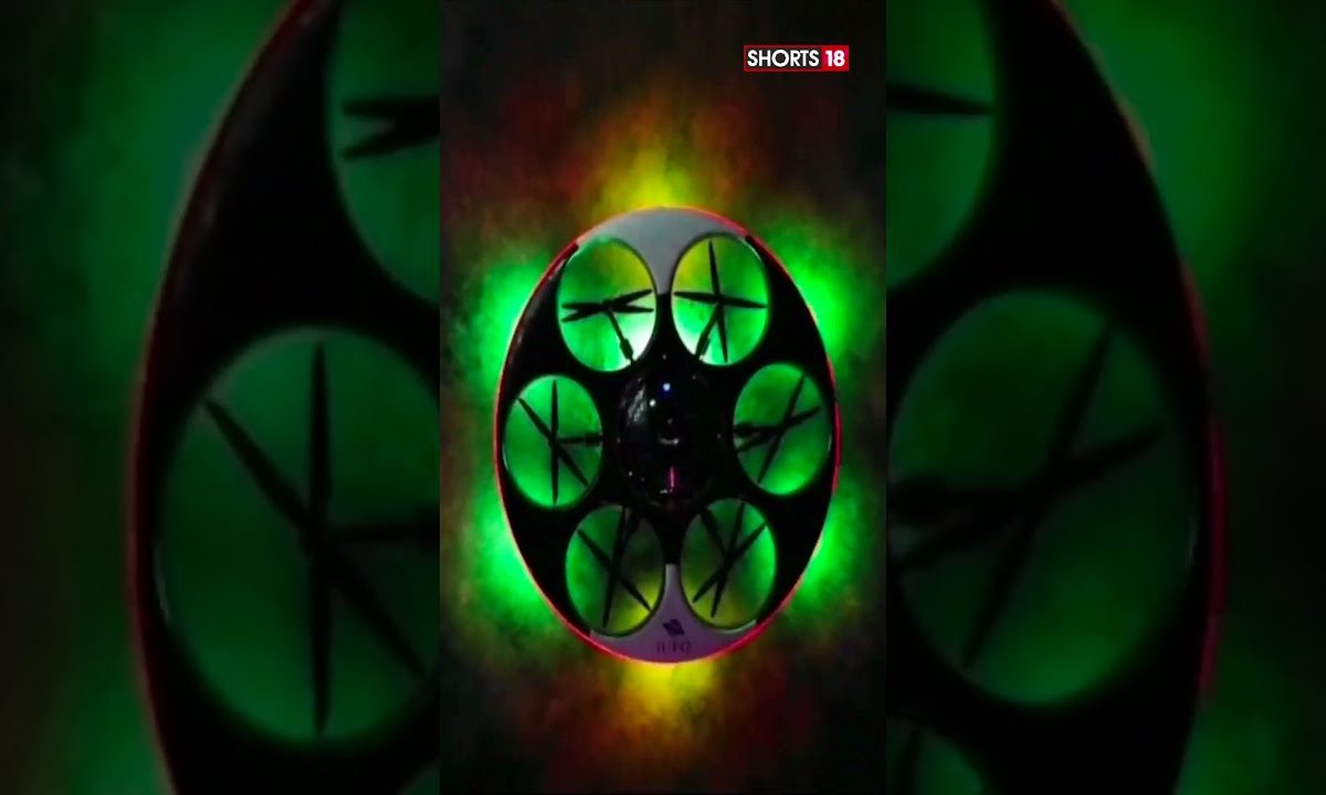 Shorts | UFO Caught On Camera? First Manned eVTOL Flying Saucer Seen Circling In China | News18 ...