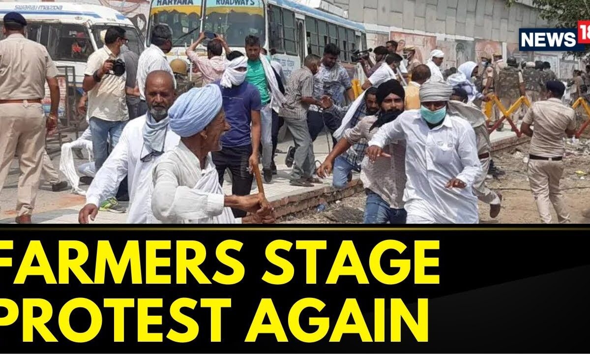 Farmers' Protest 2.0: Farmers Staged A Protest And Blocked National ...