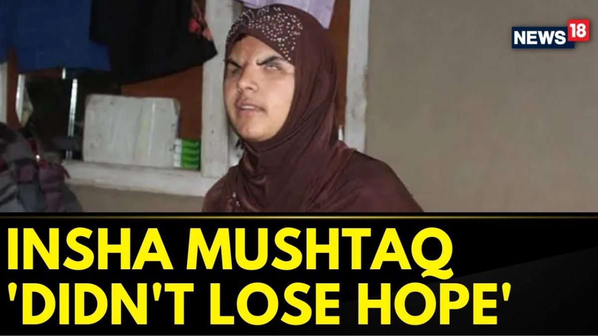 Insha mushtaq, A 22-year-Old Student Who Was Blinded By Gun, Passes ...