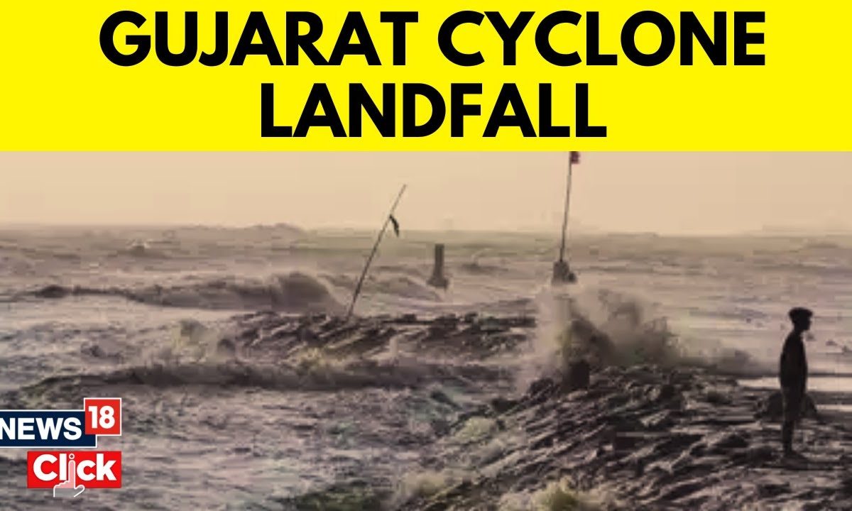 Gujarat Cyclone News | Cyclone 'Biporjoy' Intensifies | High Tidal ...