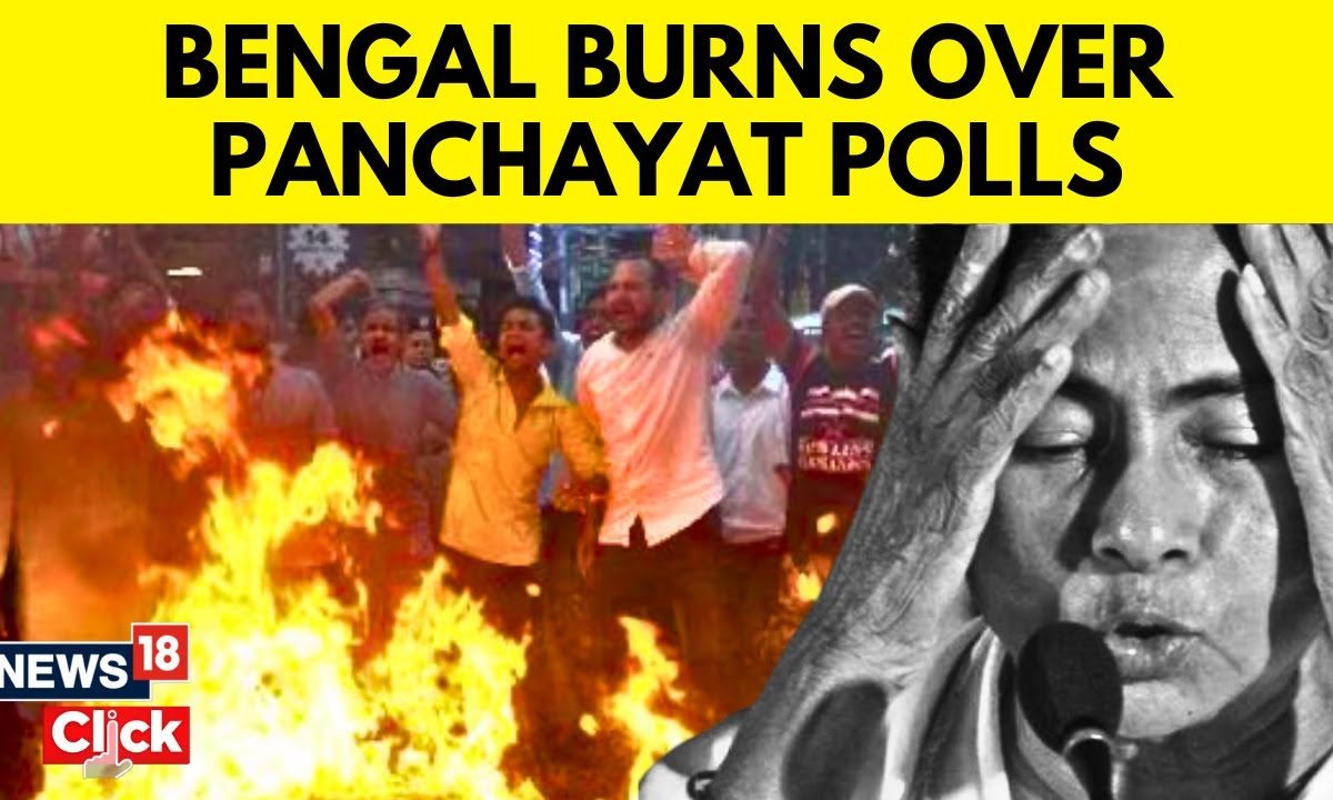 West Bengal Panchayat Election 2023: Violence Grips The State, Shops Shut In Bhangar | News18 ...