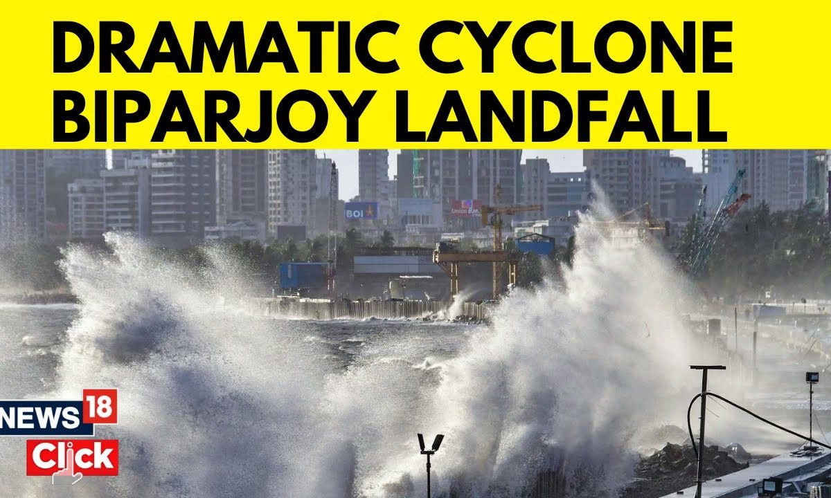 Cyclone Biporjoy Updates | High Tides Hit Gujarat Coastal Areas As ...
