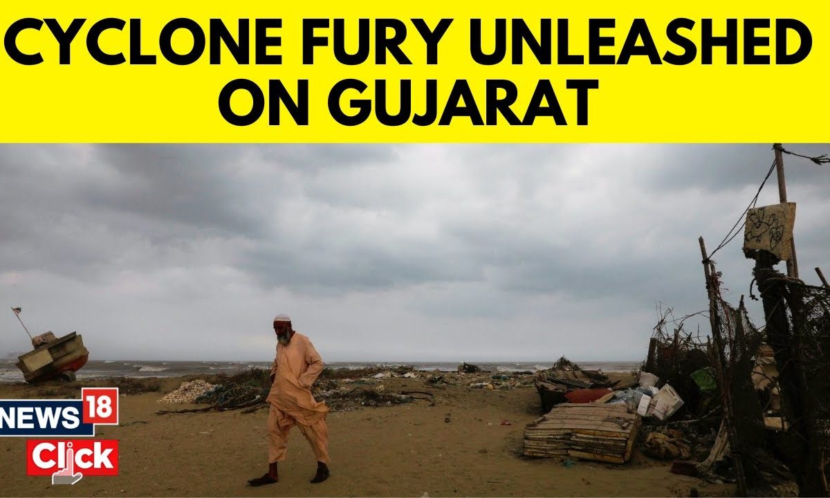 Cyclone Biparjoy Update | Widespread Damage In Gujarat, Flood Warning ...