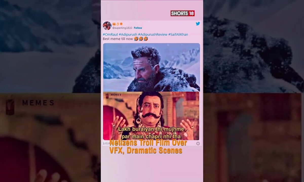 Adipurush Memes | These Memes On Prabhas Starrer Adipurush Will Make ...